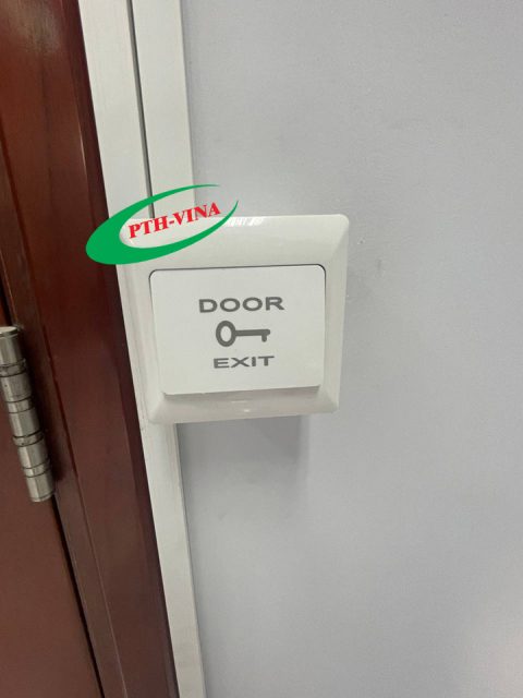 Nút Nhấn Exit Mở Cửa Bằng Nhựa Và Inox Chính Hãng